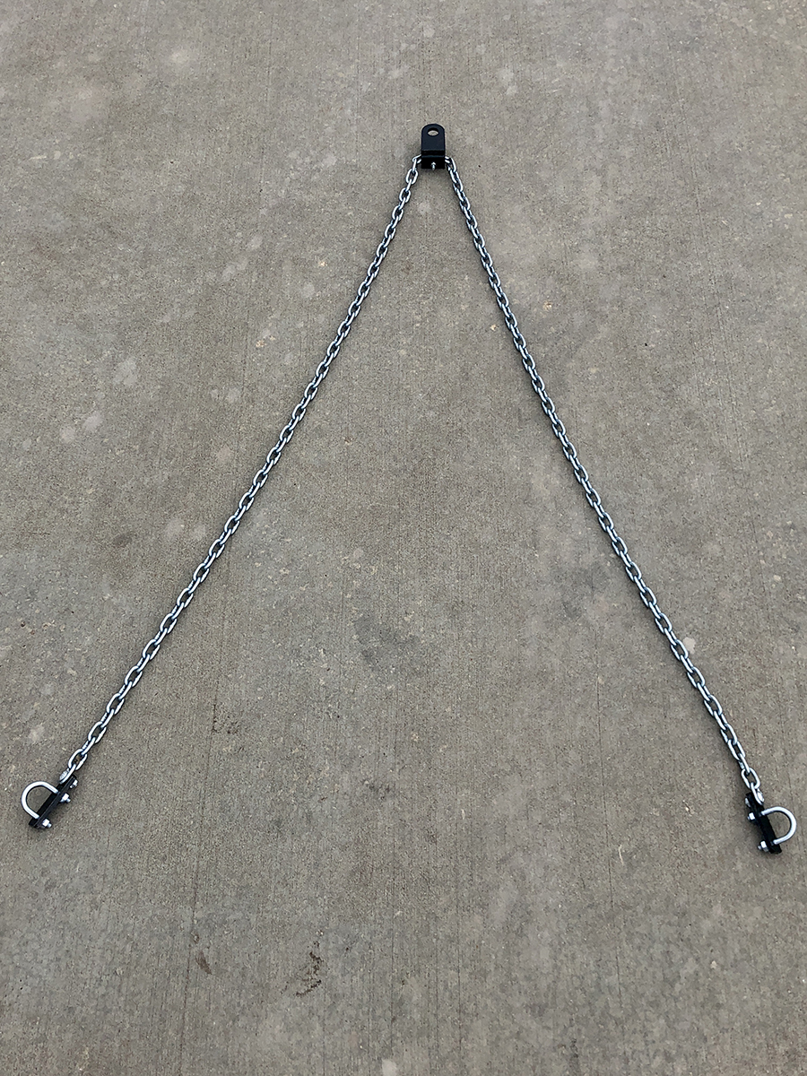 Heavy-Duty Chain and Clevis - 12' Long for 3pt MaxiLift/Heavy-Duty 3pt