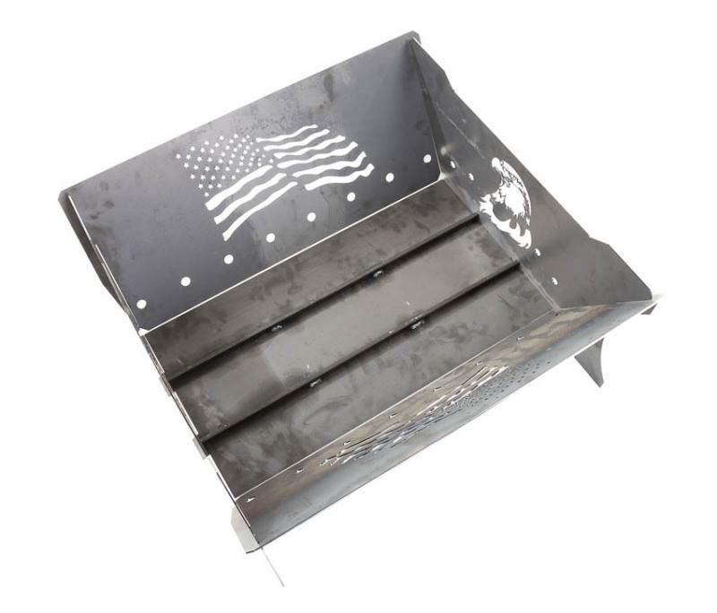 Swisher Eagle & Flag Fire Pit