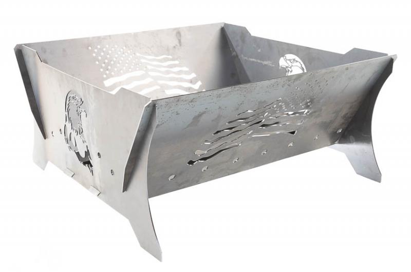Swisher Eagle & Flag Fire Pit