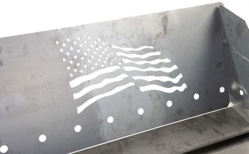 Swisher Eagle & Flag Fire Pit