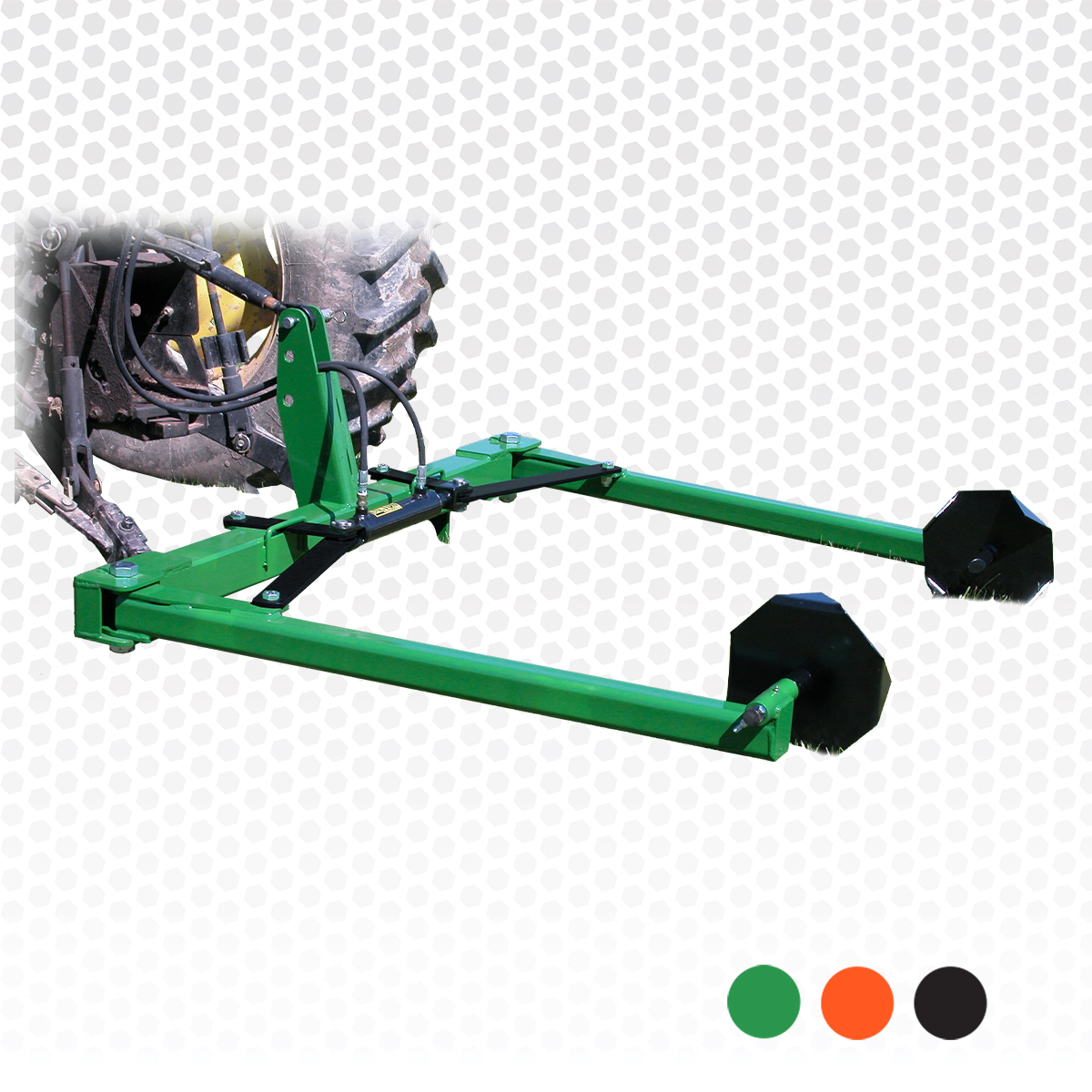 3-Point Hay Bale Unroller