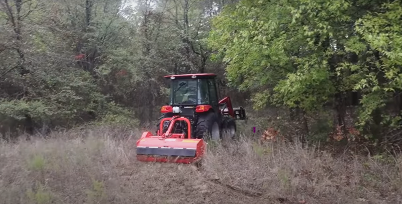 heavy duty flail mower, mulcher